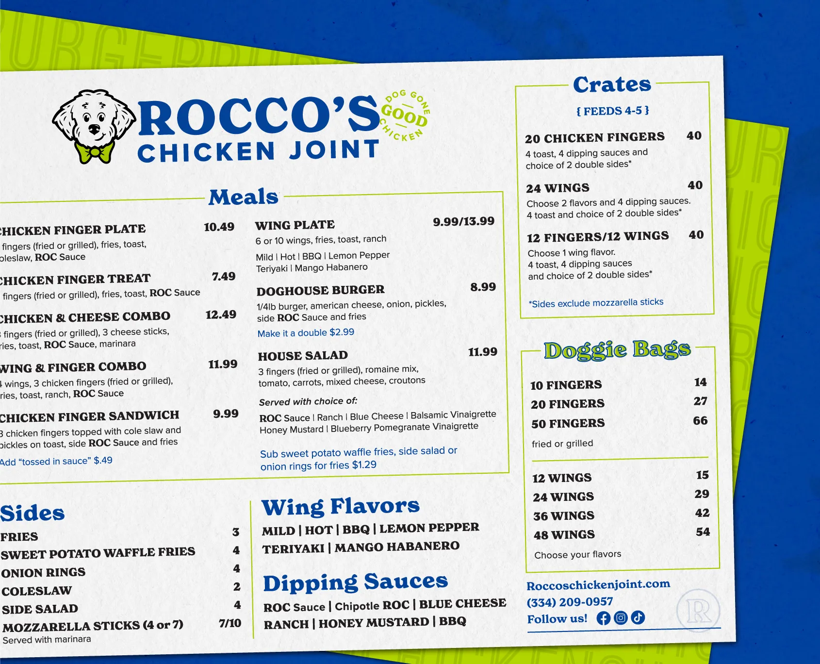 Rocco's Chicken Joint - Here Molly Girl: Creative, Strategic Marketing